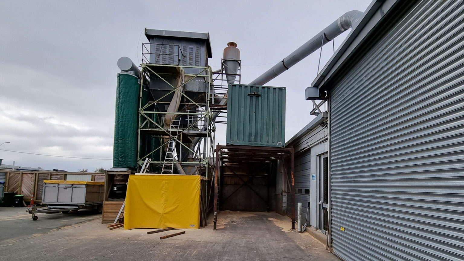 Timber Dust Extraction Upgrade for Halswell Timber | Egmont Air